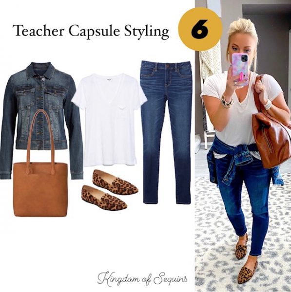 Teacher Capsule Wardrobe + Outfit Ideas | KingdomofSequins